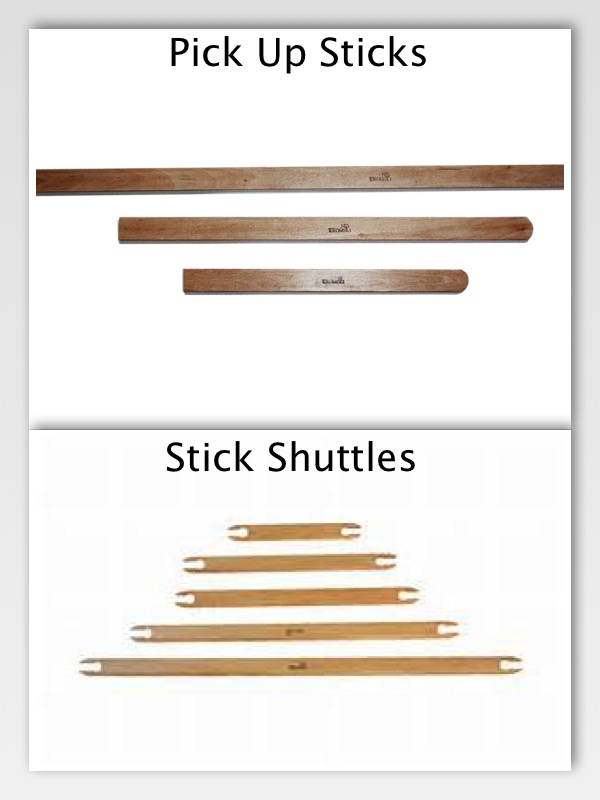 Kromski Weaving Parts, Shuttles & Pick Up Sticks for Harp Forte Rigid ...